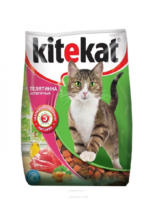 Չոր կեր «Kitekat» , համեղ հորթ,